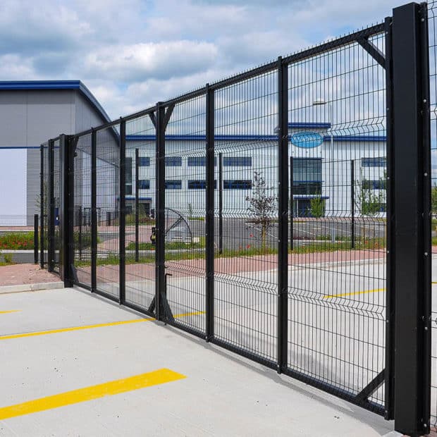 Protek 1000 & 2000 V-Mesh Security Gates : Alexandra Security Limited