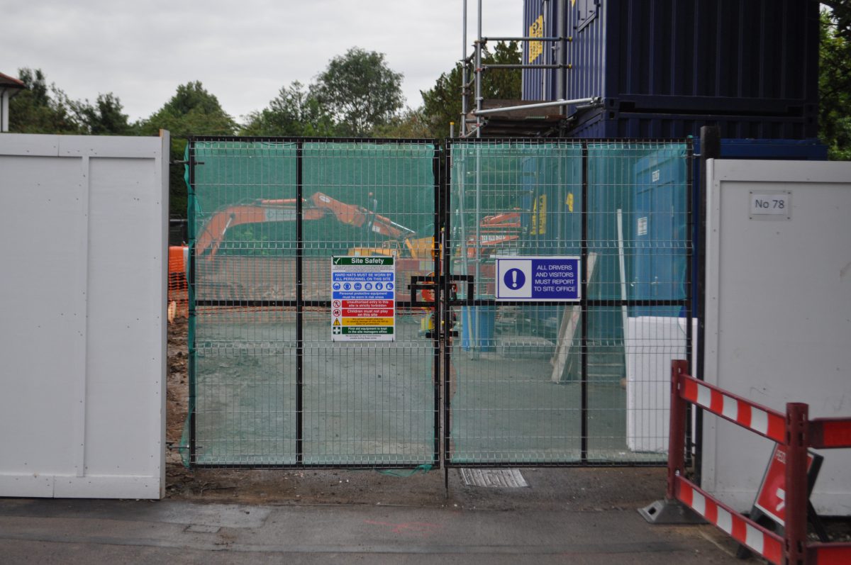 SiteGard™ – Double Leaf Mesh Gate : Alexandra Security Limited
