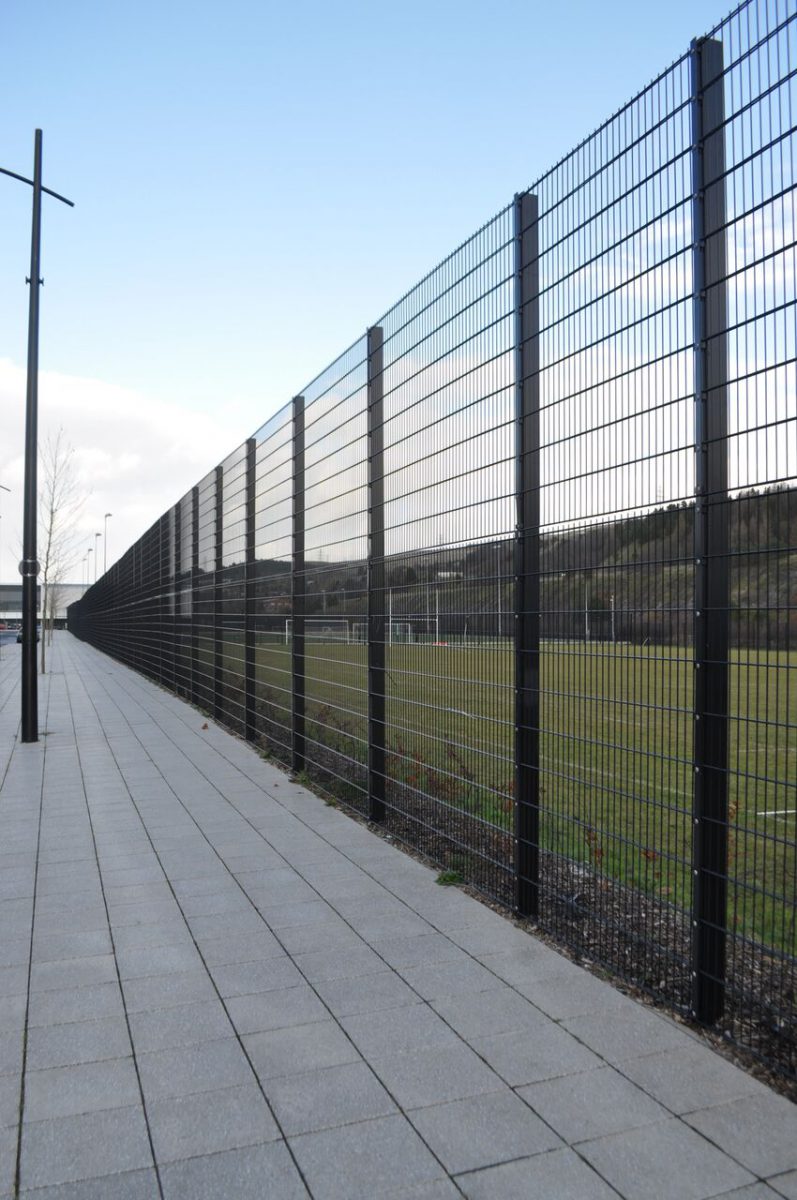 Protek 868 Clamp Mesh Fencing : Alexandra Security Limited