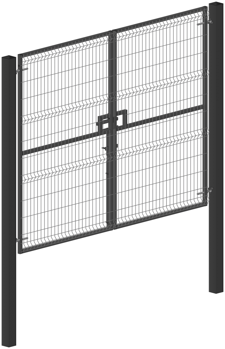 SiteGard™ – Double Leaf Mesh Gate : Alexandra Security Limited