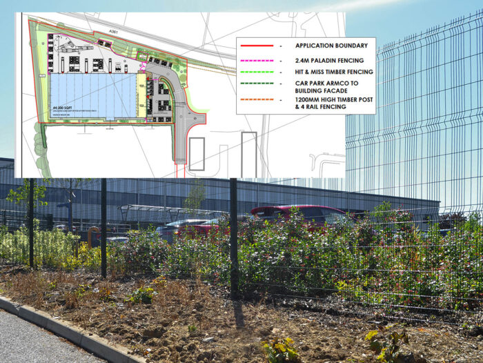 Single-Wire V-Mesh Security Fencing Systems : Alexandra Security Limited
