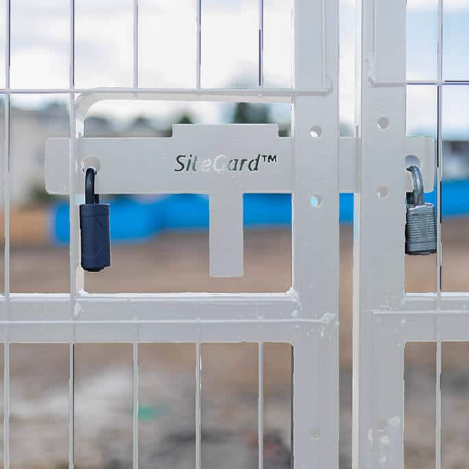 SiteGard™ – Double Leaf Mesh Gate - Temporary Mesh Gate : Alexandra ...