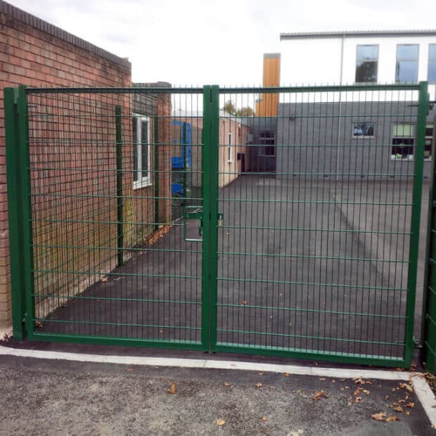 Protek 656 & 868 Standard Twin-Wire Security Mesh Gates : Alexandra ...